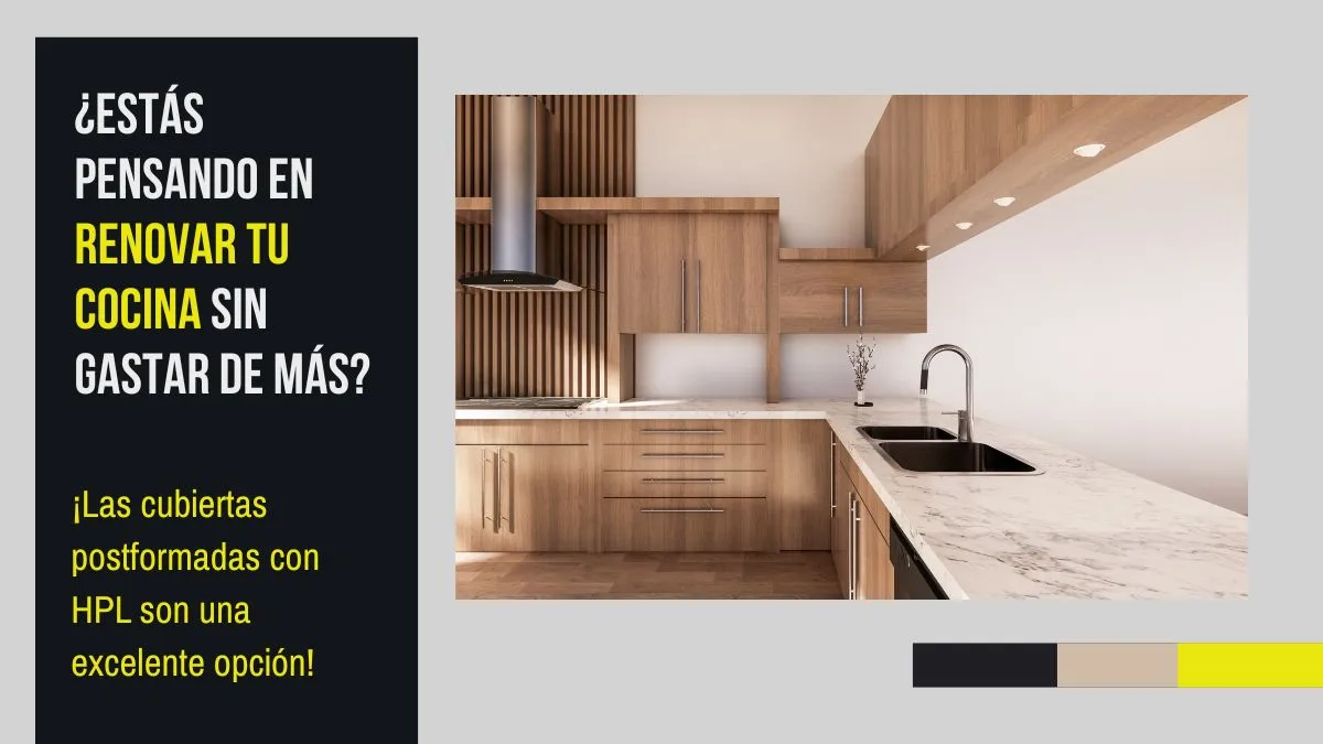 Paso a paso para instalar cubierta de cocina postformada HPL (Cubierta ...
